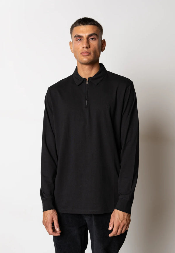 Clean Cut Copenhagen - Clean Formal Zip Polo Peysa - nina.is